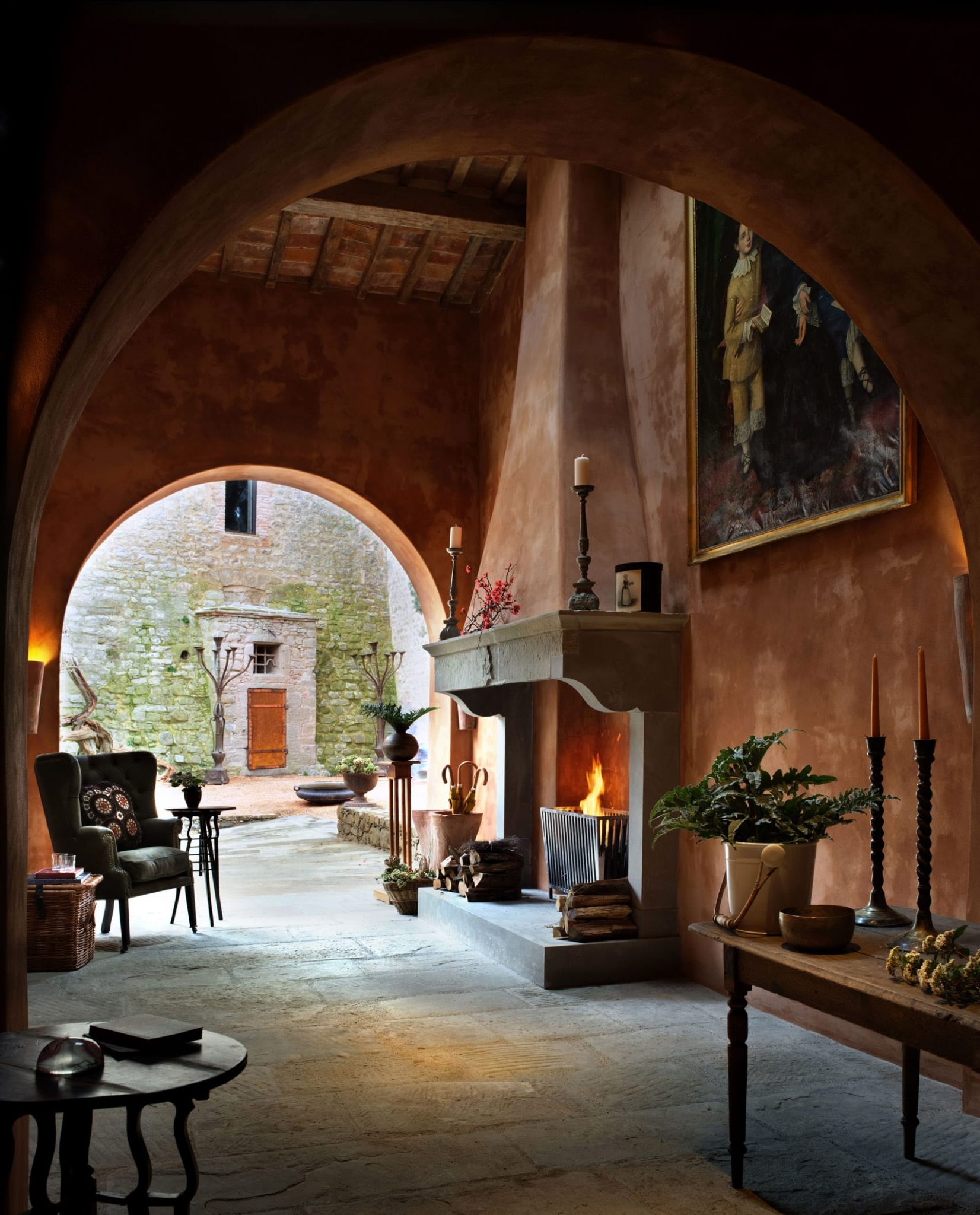 Places: Hotel Castello di Reschio, Umbria, Italy :: This Is Glamorous (TIG)